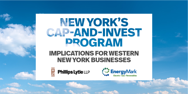 Phillips Lytle and EnergyMark Present: New York’s Cap-and-Invest Program